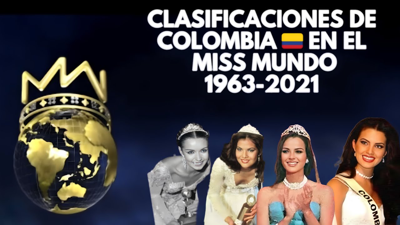 Logotipo De Miss Mundo Colombia Así Lucía Miss Universo Colombia