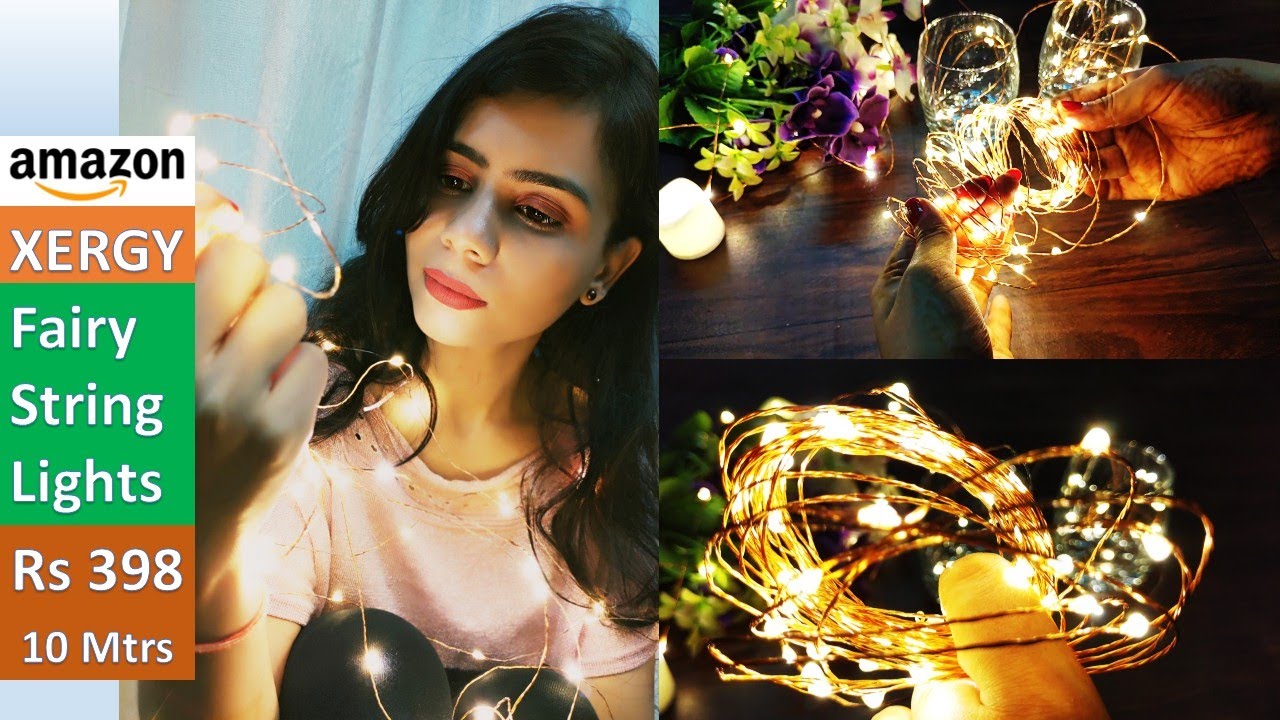 XERGY LED Fairy String Lights | Decorative Light | Amazon | USB Powered ...