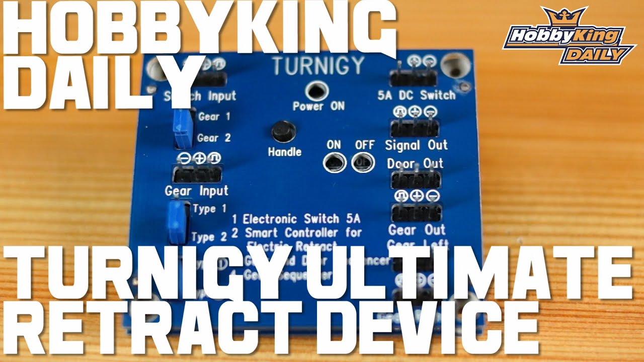 Turnigy Ultimate Retract Device - HobbyKing Daily - YouTube