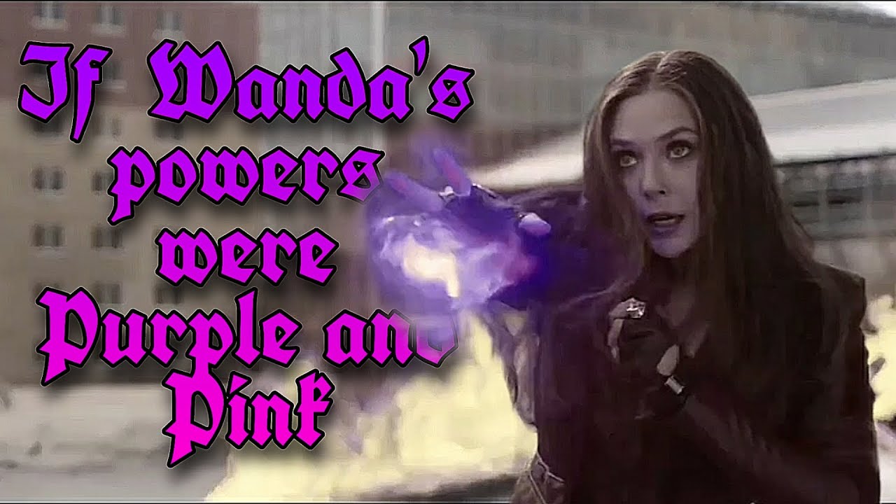 If Wanda's powers were Purple and Pink - YouTube