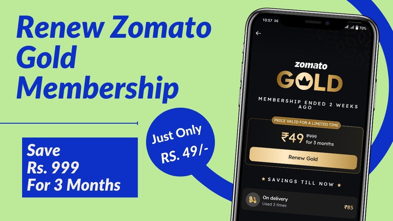Zomato Gold Membership The Ultimate Guide To Renewal And Benefits Zomato Gold Membership The Ultimate Guide To Renewal And Benefits