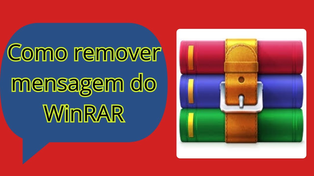 Como tirar mensagem de aviso de licença do WinRar (2024) - YouTube