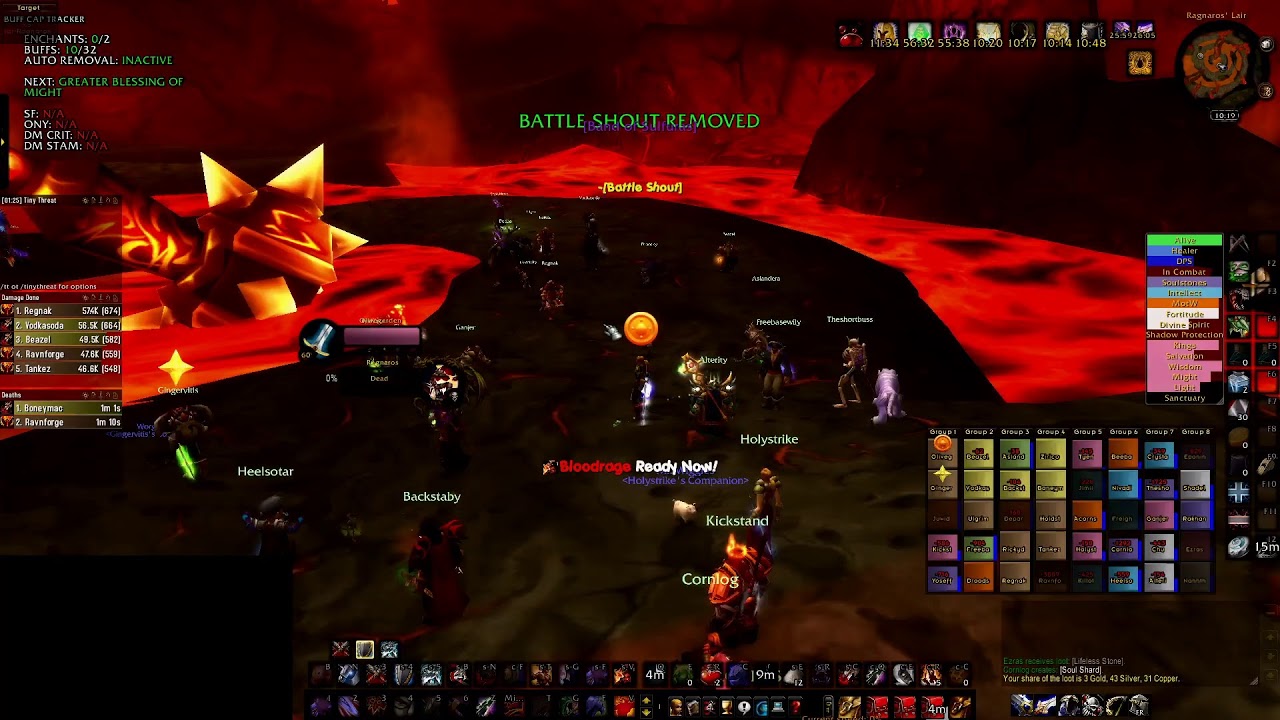 #21 WoW Classic - Benediction - Warrior Tank - BWL - YouTube