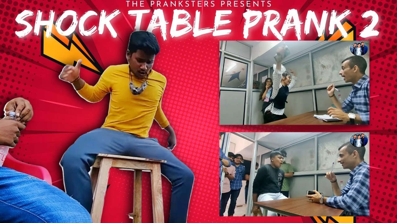 SHOCKING STOOL PART 2 || THE PRANKSTERS || PUBLIC PRANKS - YouTube