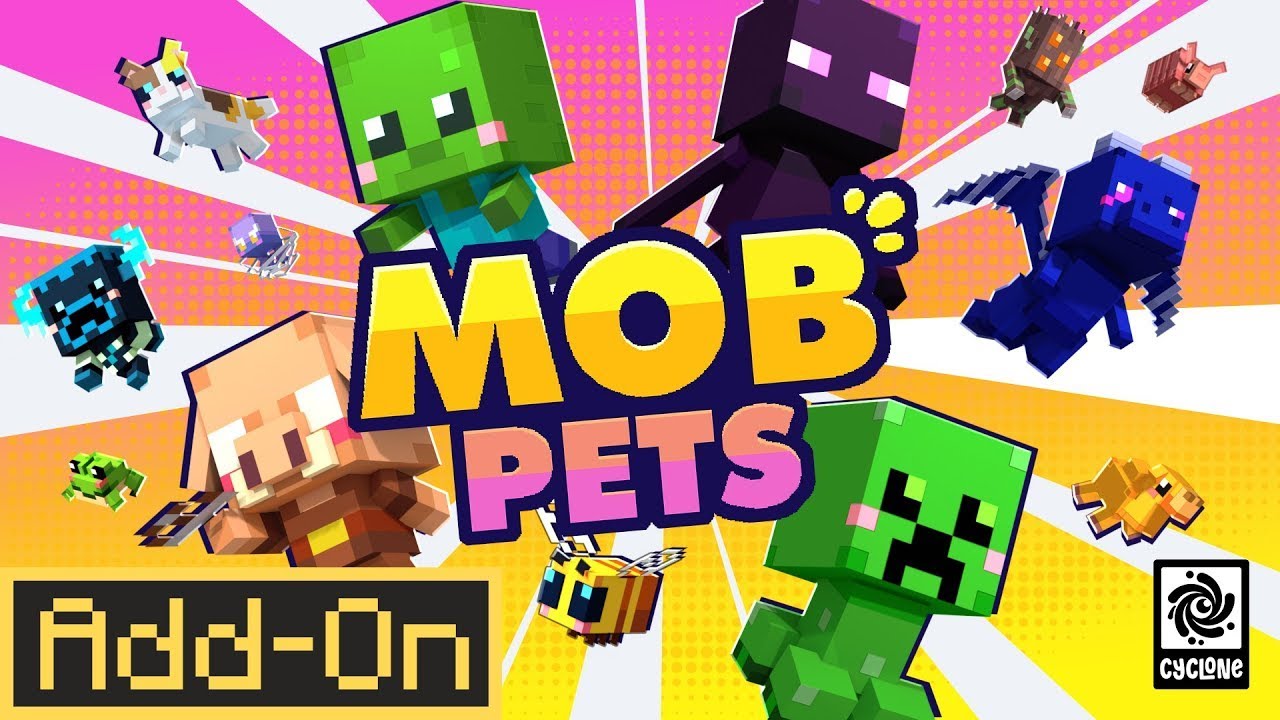 Mob Pets 1.0 Add-On | Minecraft Marketplace | Showcase - YouTube