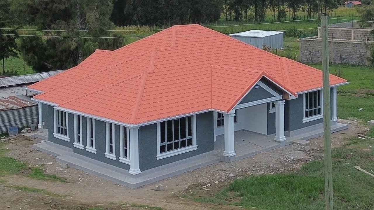 208 sq m 4 bed en-suite full Precast unit Engineer , Kinangop - YouTube