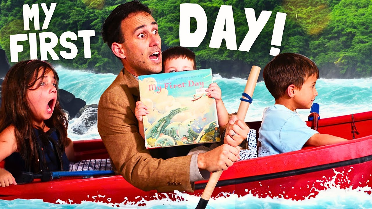 MY FIRST DAY! | Fun Read Aloud Children's Back To School Picture Book ...