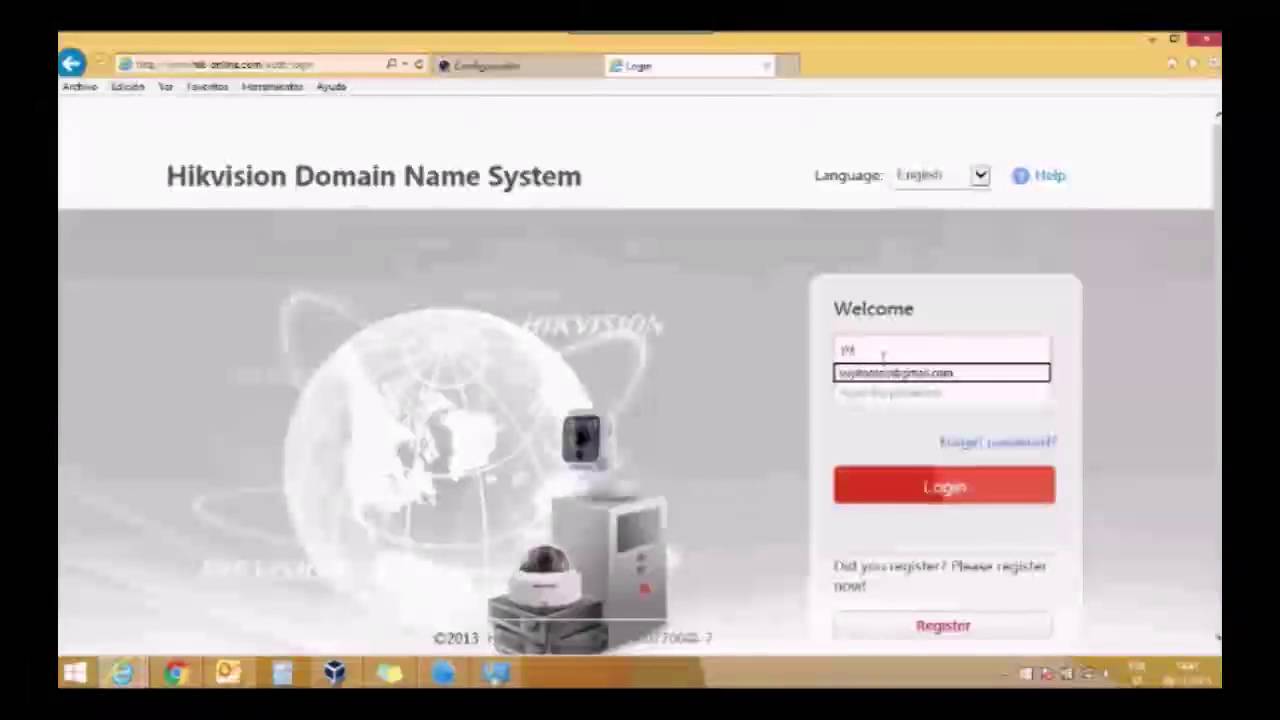 TUTORIAL Configuración DDNS para DVR HIKVISION - YouTube