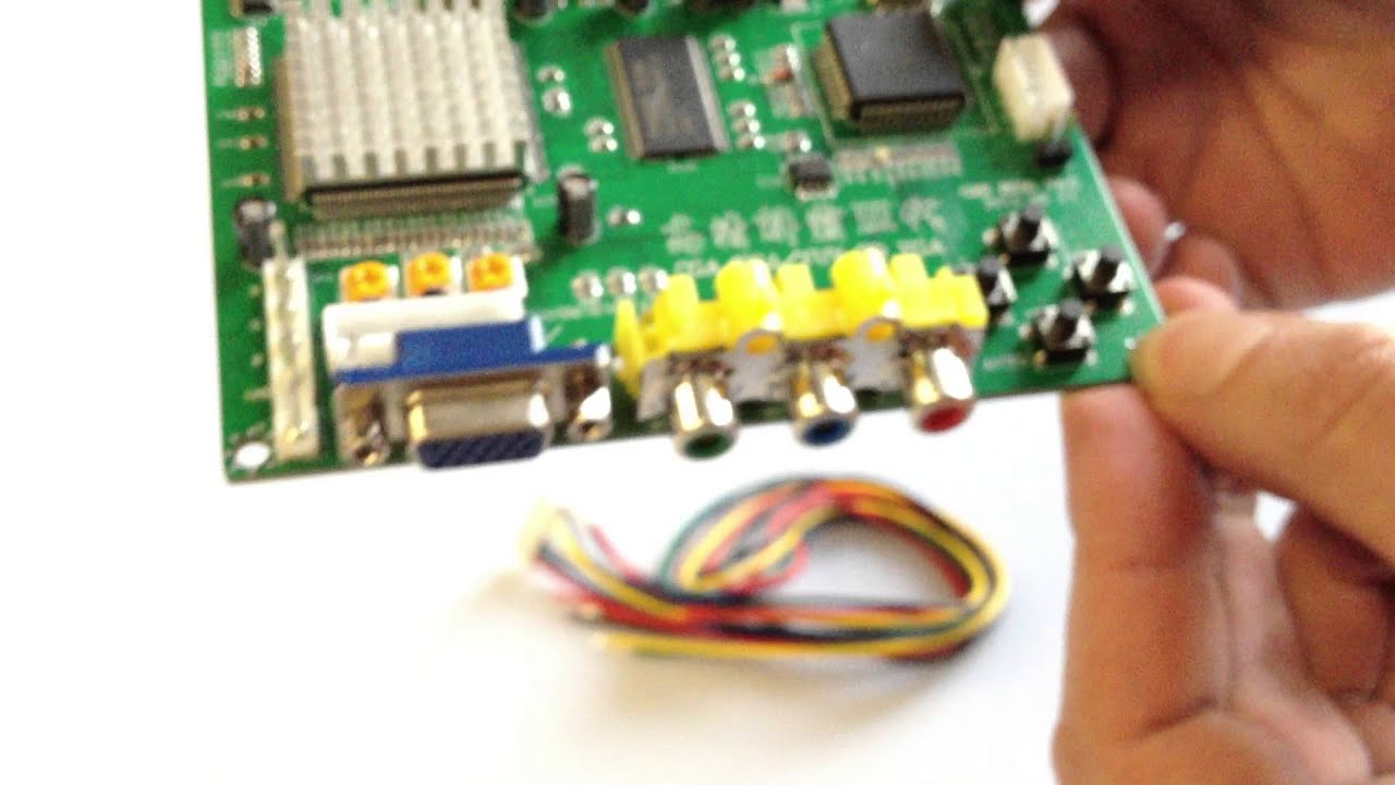 Unboxing the GBS-8200 RGB to VGA video converter board - YouTube
