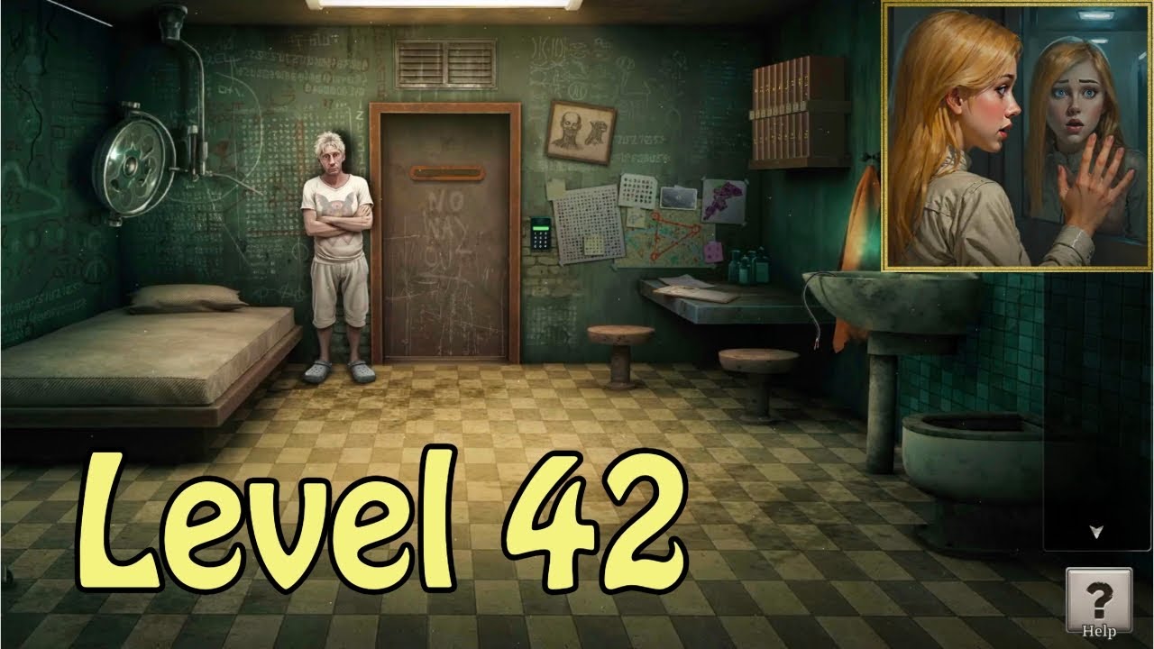 Escape from mental hospital level 42 walkthrough - YouTube