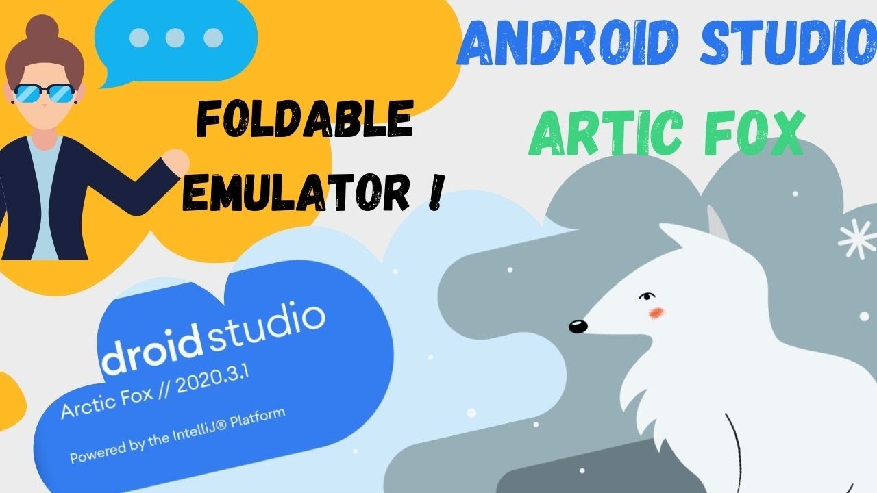 Foldable emulator in Android Studio || What's new in ARTIC FOX ? || NEW ...