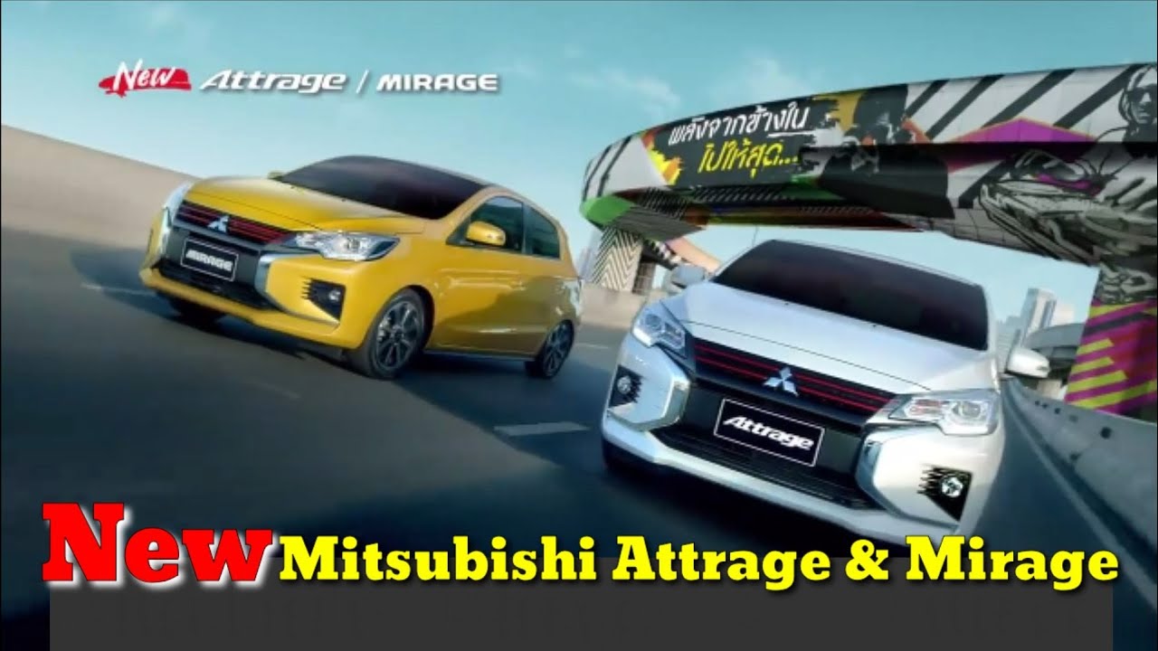 New Mitsubishi Attrage & Mirage - YouTube