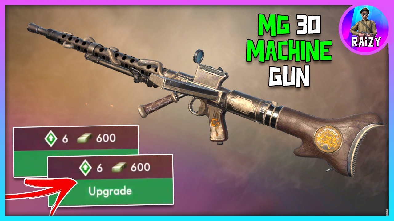 UPGRADING MG 30 MACHINE GUN | $800.000 GOLD? | World War Heroes - YouTube