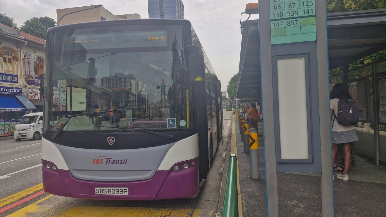 (Retired)SBS Transit Bus Service 141 Scania K230UB Euro 4 Batch 1 ...