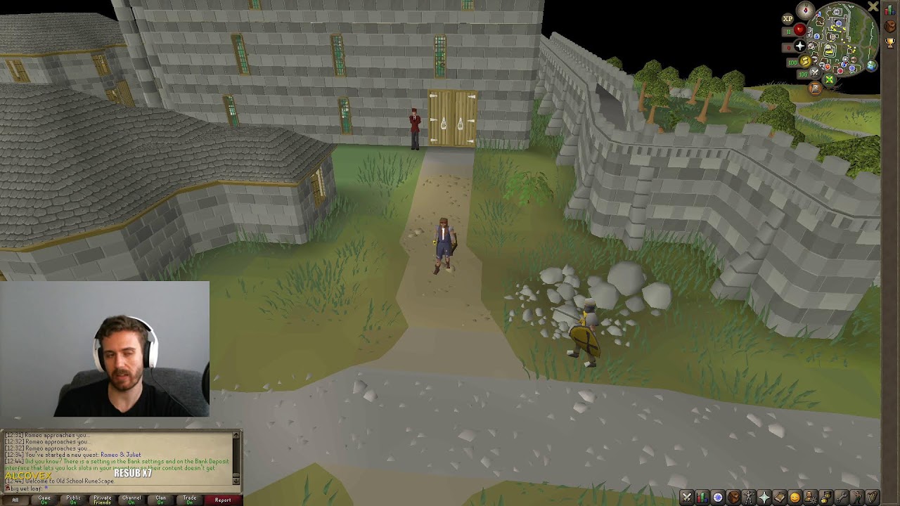 BLIND OSRS / NEVER PLAYED BEFORE / the WoW machinima guy - YouTube