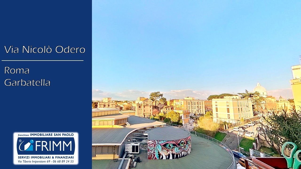 VENDUTO Appartamento Via Nicolò Odero - ROMA - Garbatella - YouTube