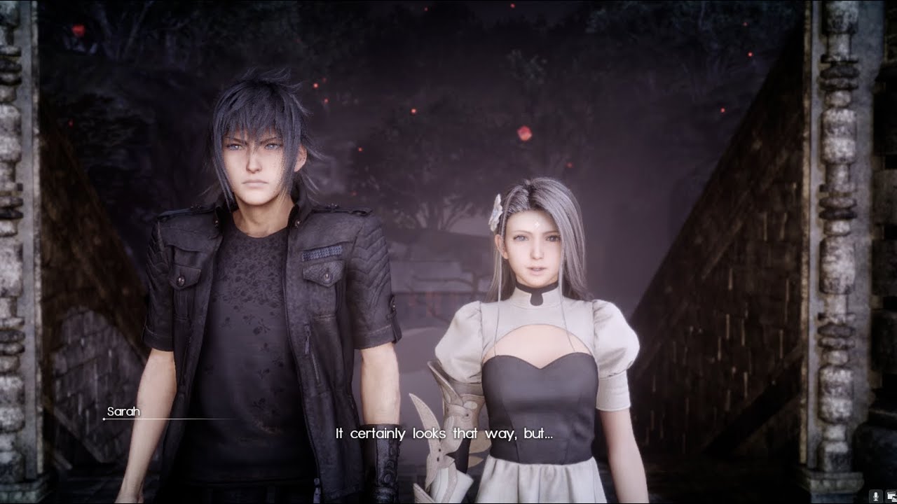 FINAL FANTASY XV - Noctis & Sarah vs The Eroder - YouTube
