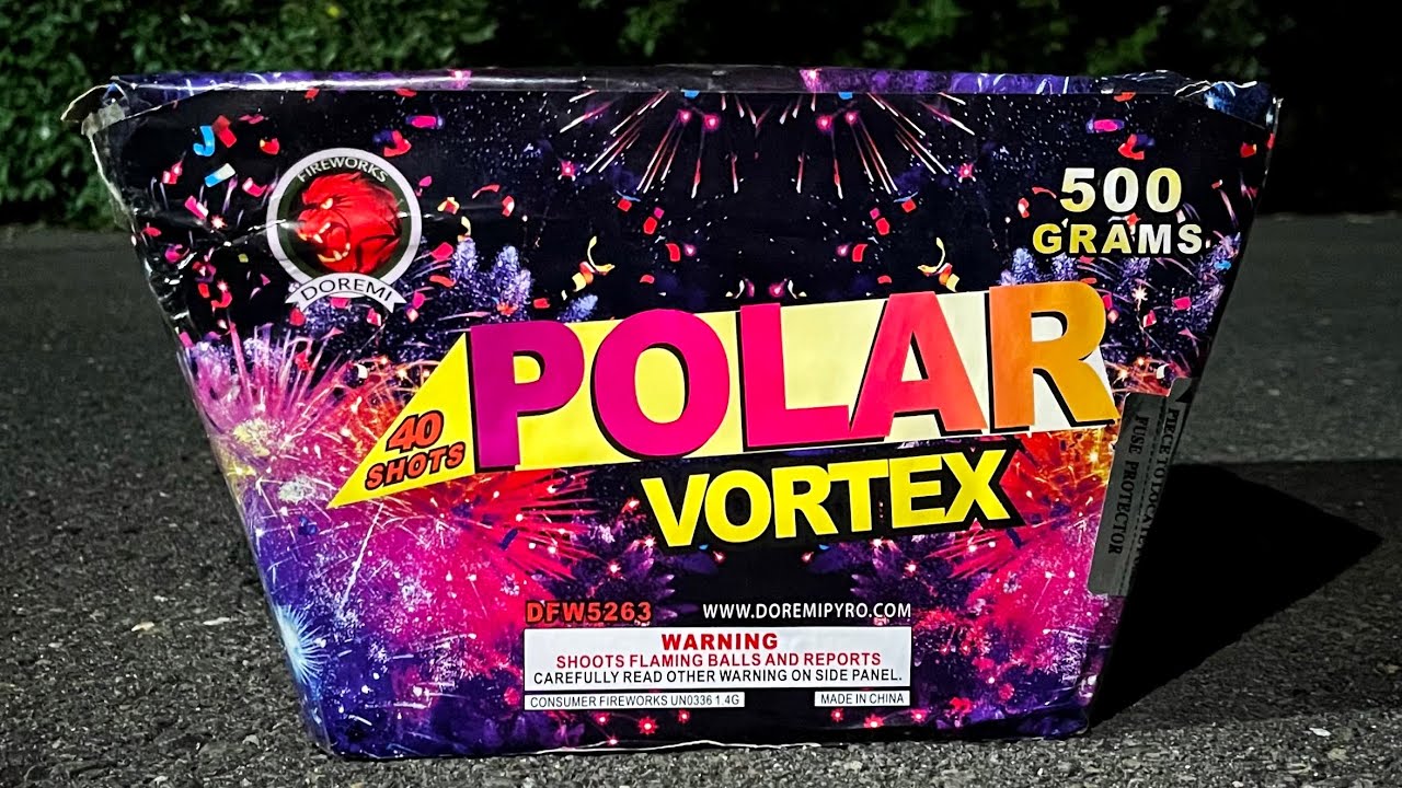 Polar Vortex by Doremi Fireworks (500g 40s) - YouTube