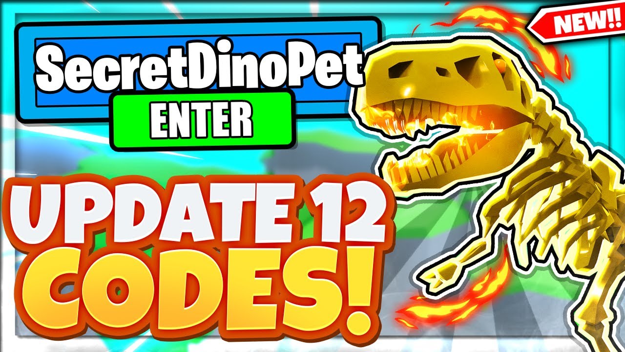 12 NEW SECRET MYTHIC PET *DINO UPDATE* CODES In CLICKER SIMULATOR ...