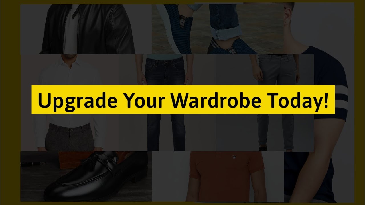 "10 Must-Have Clothing Items for Every Man's Wardrobe" - YouTube