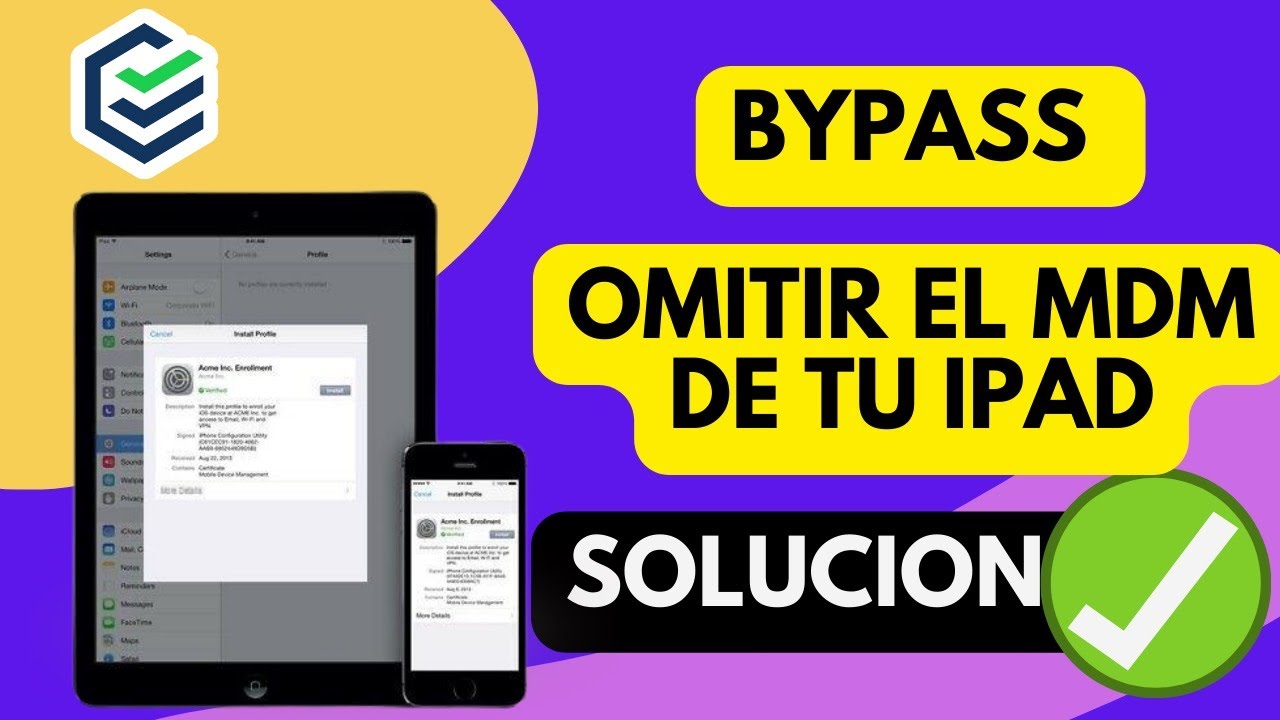 Eliminar Bloqueo MDM iPad | Saltar Bloqueo MDM iPad 2022 【100% ...