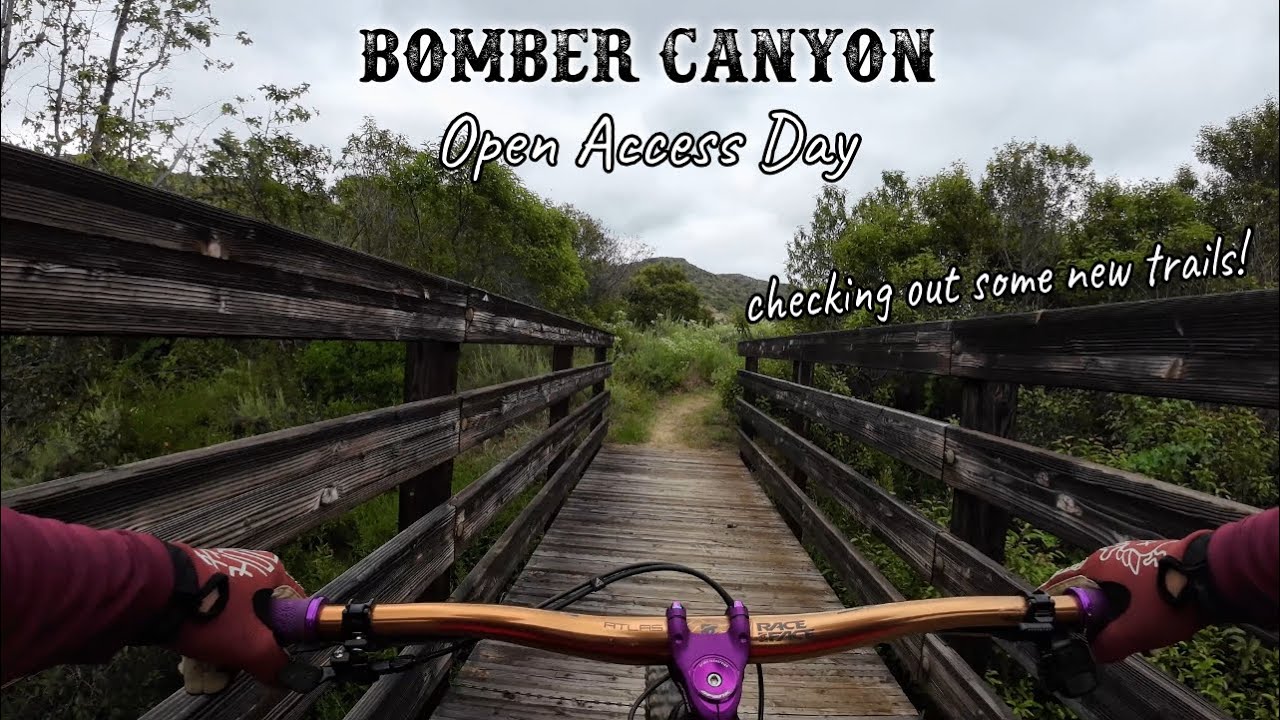 Trail Hunting - Bommer Canyon Open Access Day - New trails - YouTube