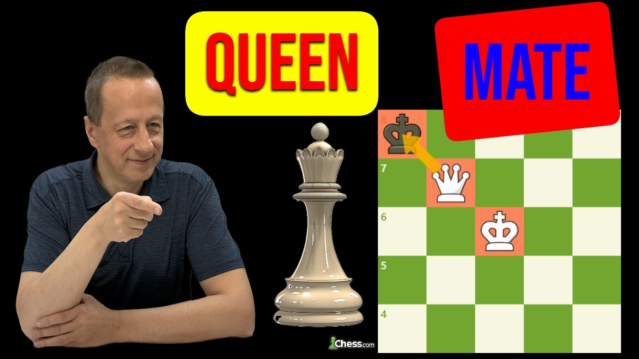 Queen Checkmate! [Step-by-Step Guide]♟️ - YouTube