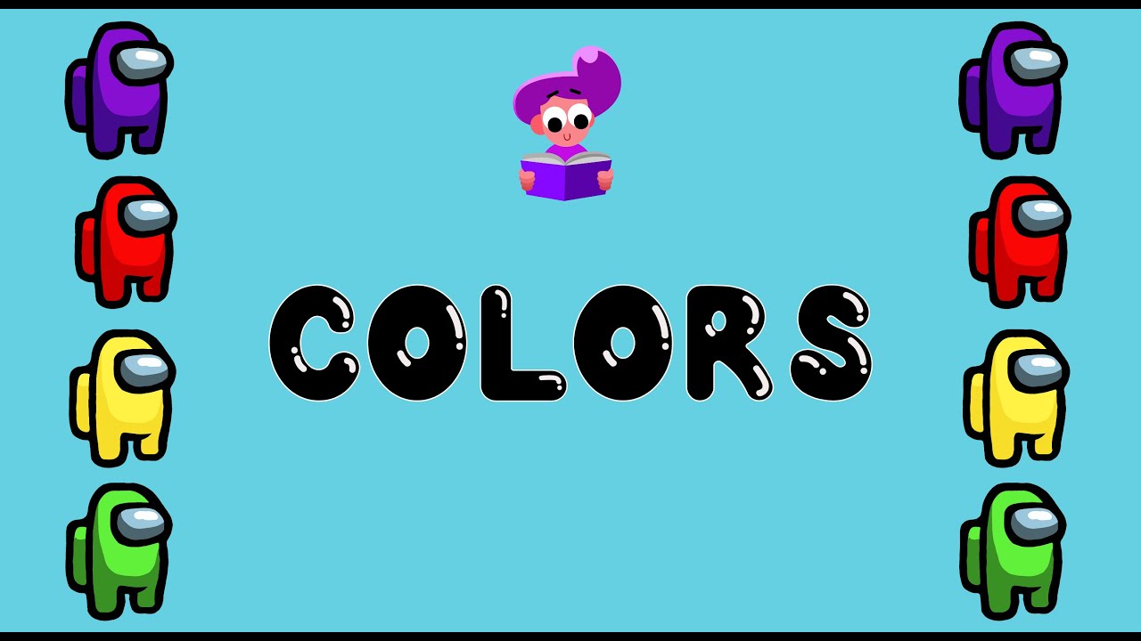 Among US l Learn Colors and Play Games l Kids Educational Video - YouTube