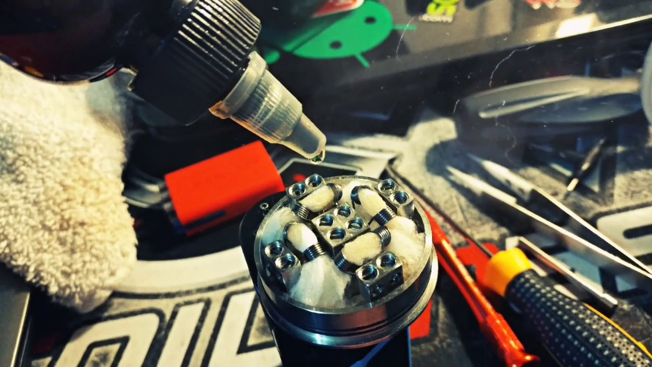 Alliance fat boy RDA 8 coils 140 Watts - YouTube