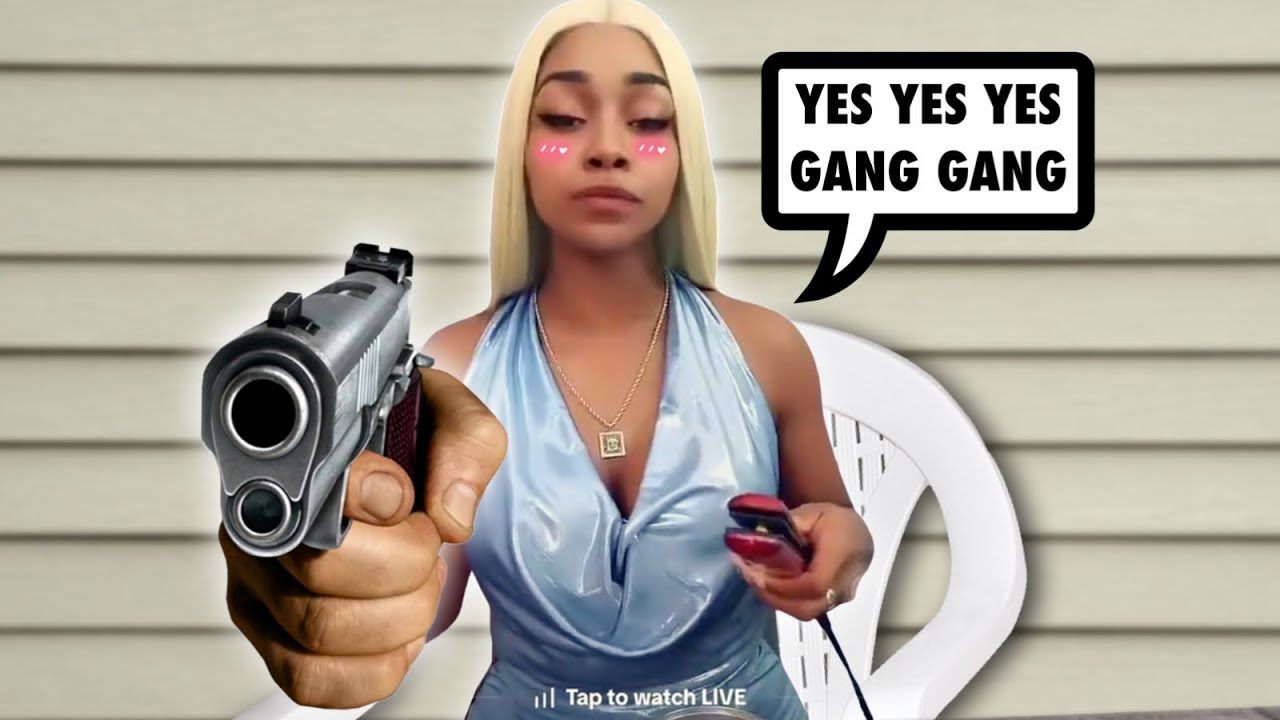 yes yes yes gang gang (Pinky Doll meme song) Ice cream so good tik tok ...