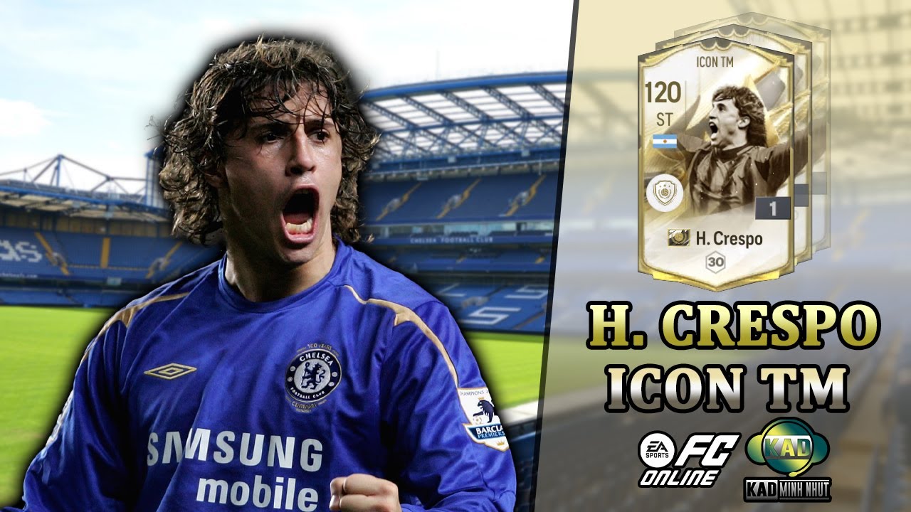REVIEW HERNAN CRESPO ICON TM FC ONLINE - SÁT THỦ VÒNG CẤM | KaD Minh ...