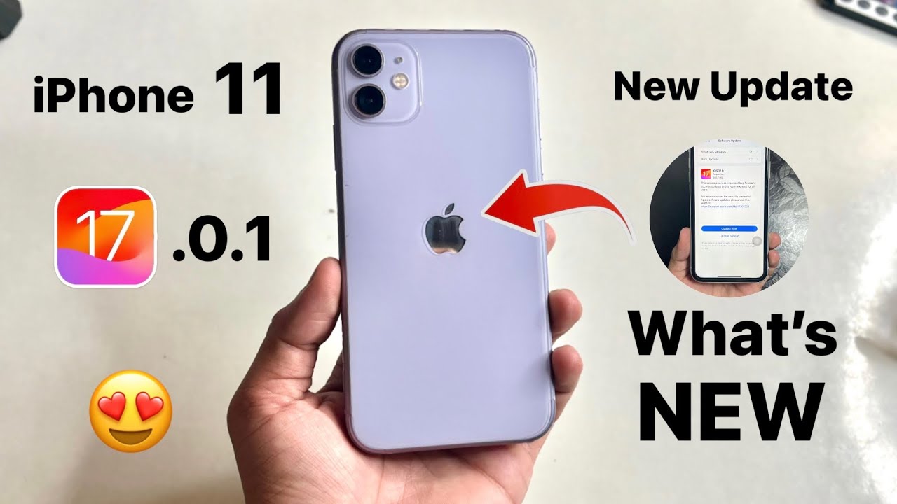 iPhone 11 on new update iOS 17.0.1 - Whats New on iPhone 11 | iOS 17.0. ...