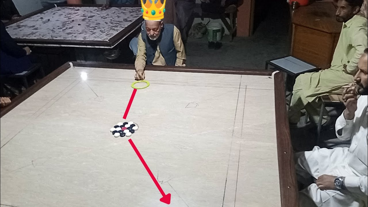 Carrom biggest Match Hvn 🆚 India team Part 2 King 👑 Match #carromclub ...