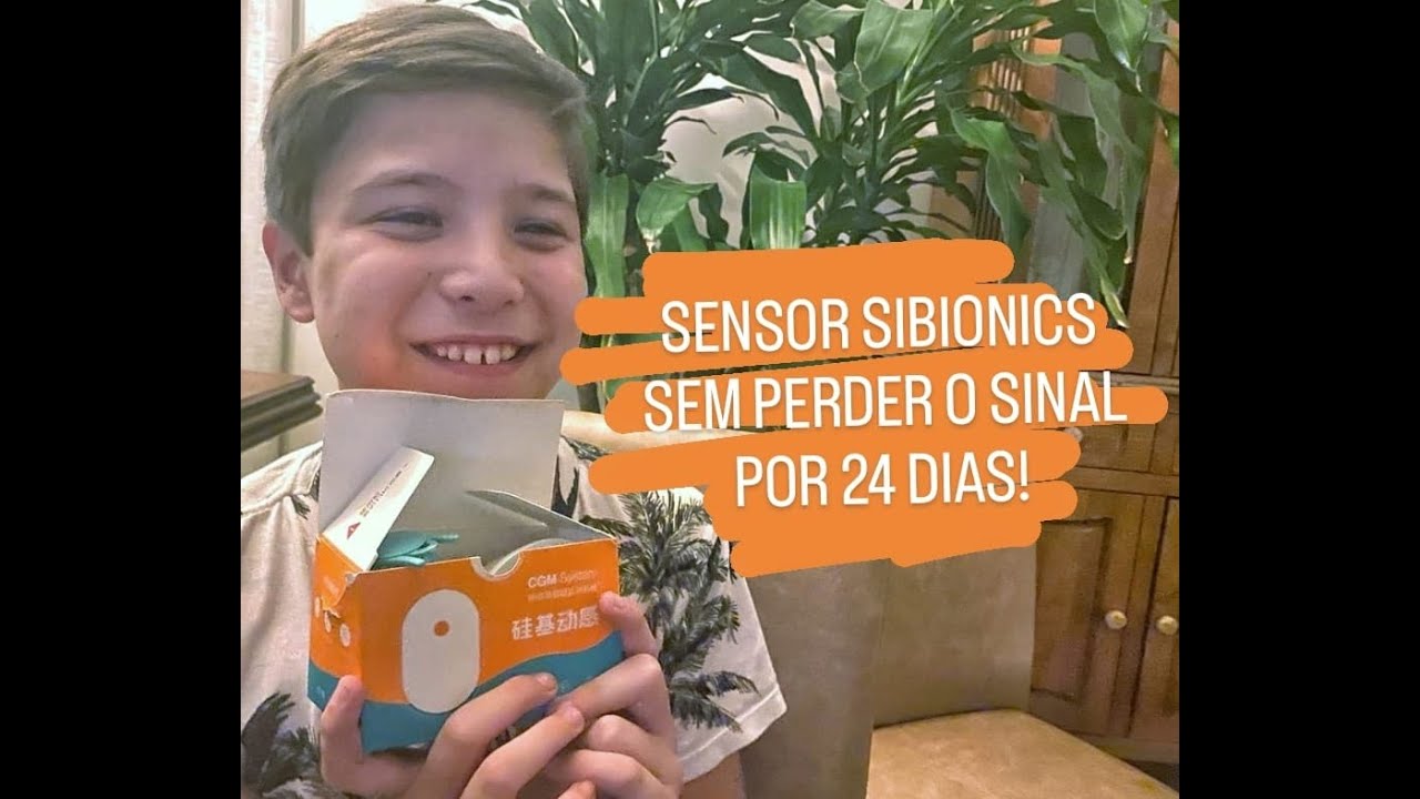 SIBIONICS - SENSOR DE GLICOSE POR 24 DIAS SEM PERDER O SINAL - YouTube