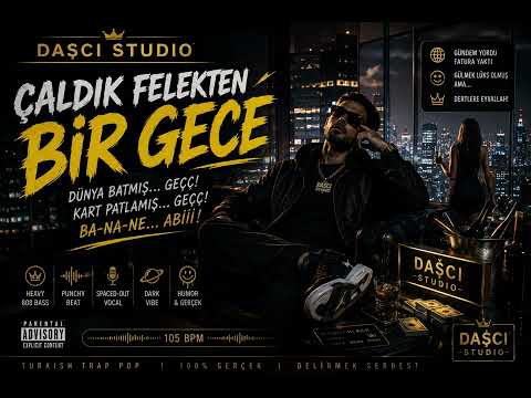 Çaldık Felekten Bir Gece 😎 | Turkish Trap Pop | Official Audio