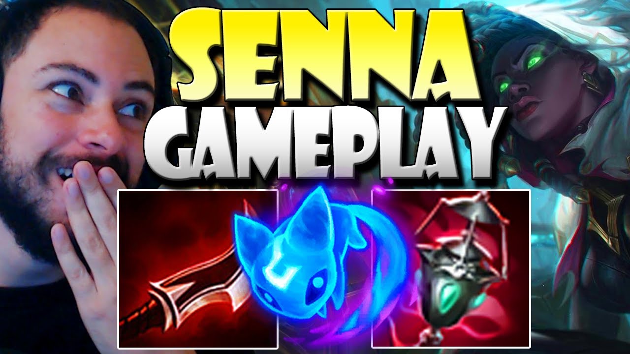SENNA GAMEPLAY SUP | NOVA CAMPEÃ DO LOL (PT-BR) - YouTube