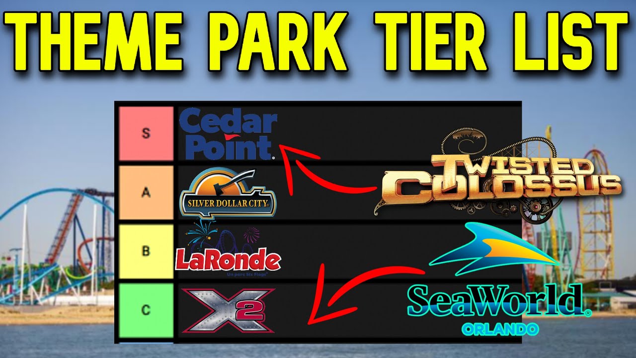 Theme Park Tier List Compilation - YouTube