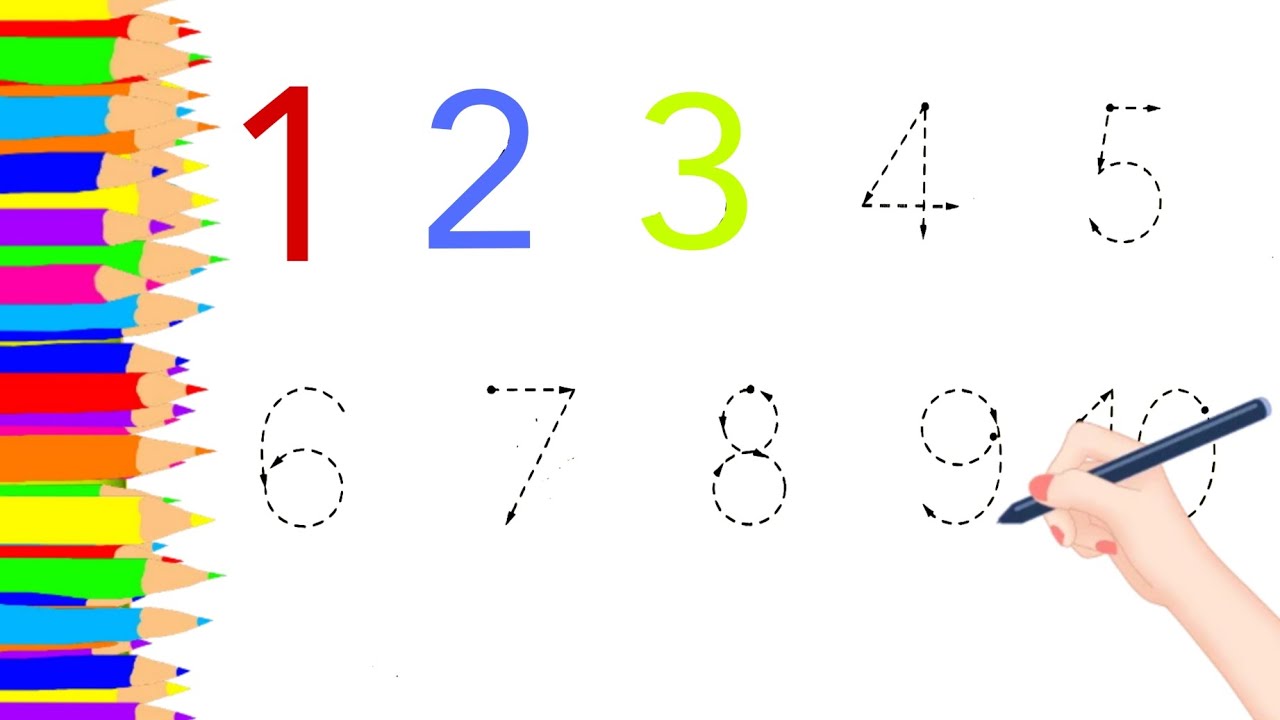 Learn 123 counting numbers for kids |learn english for kids - YouTube