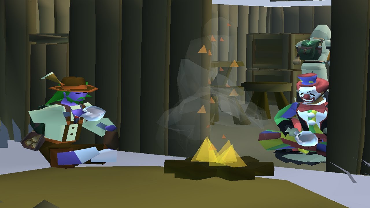 Tending to a Forester's Campfire in Runescape - YouTube