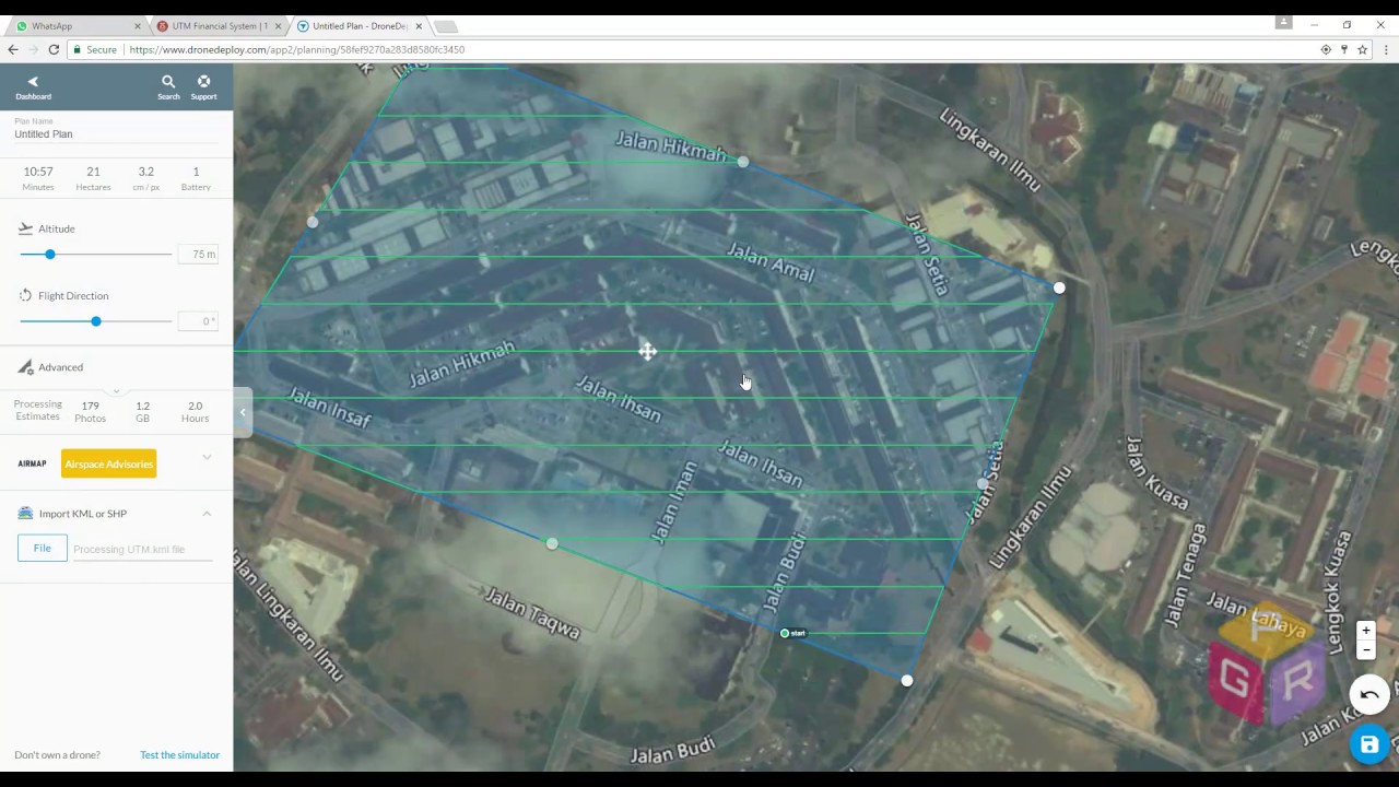 DroneDeploy Import KML - YouTube