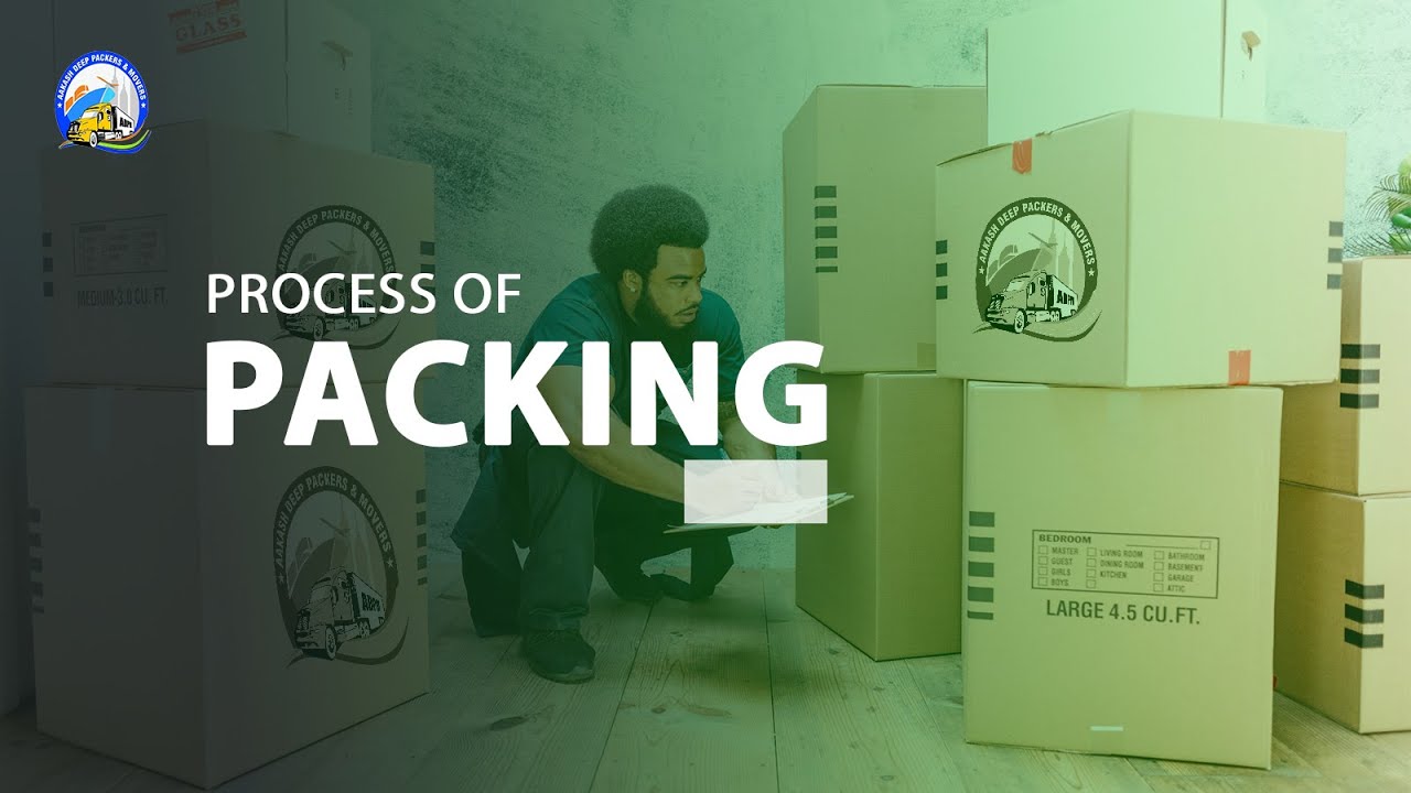 Packing process| Packers & Movers| Aakash Deep Packers & Movers ...