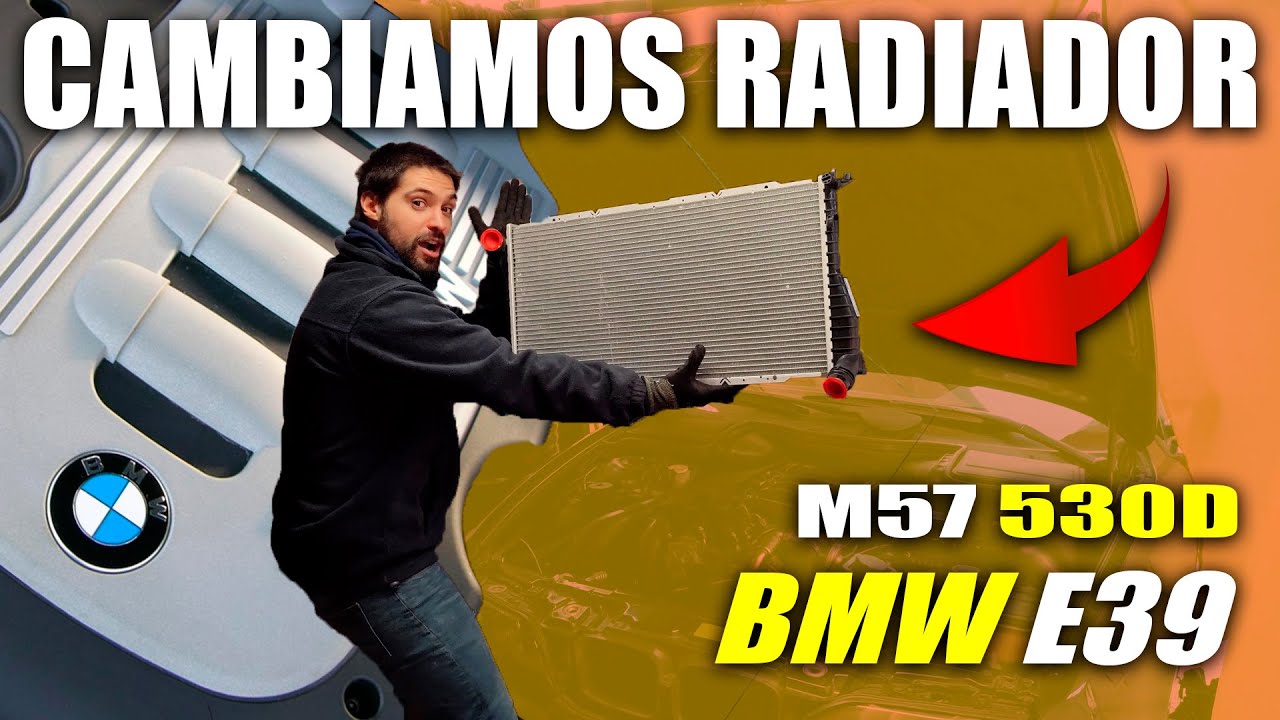 Cómo Cambiar el Radiador de un BMW E39 530D: Guía Paso a Paso - YouTube