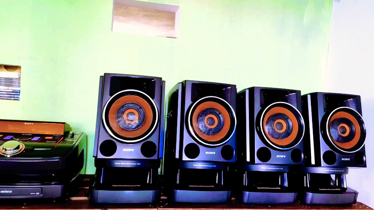 Sony Genezi sft zux999 X-TRANCE DESCOMUNAL SISTEMA DE AUDIO - YouTube