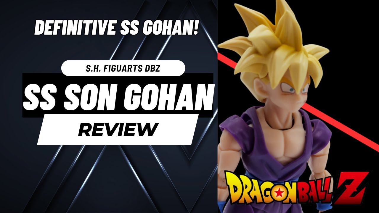 S.H. Figuarts DBZ SS Son Gohan Action Figure Review - YouTube