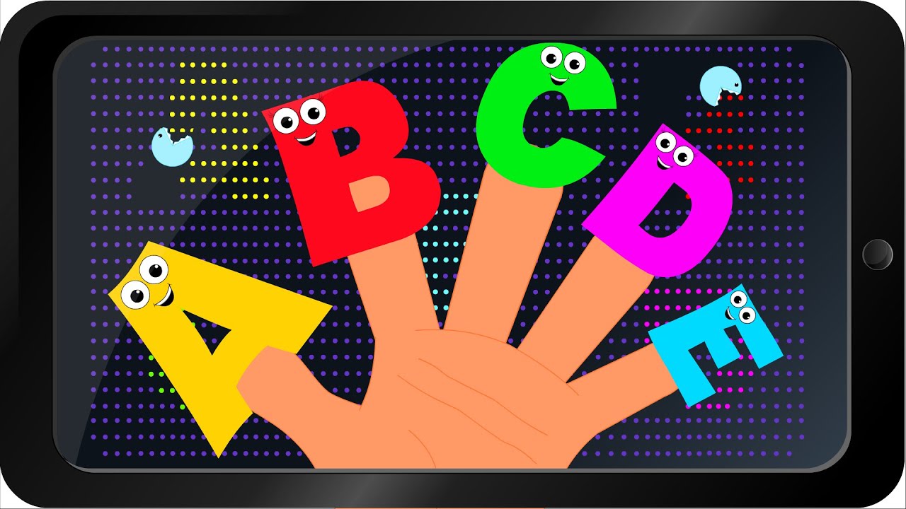 Finger Family Alphabets | ABC | Nursery rhyme - YouTube