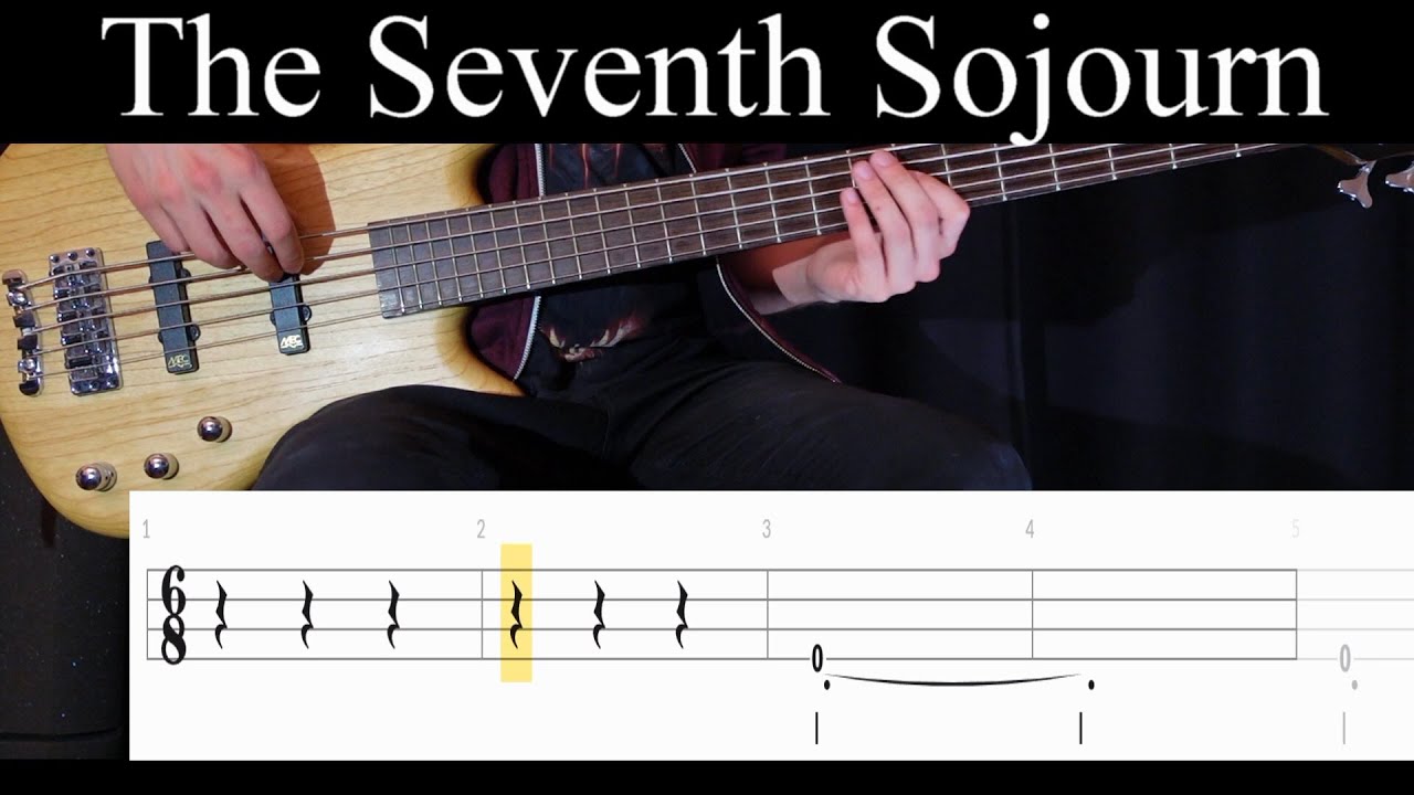 The Seventh Sojourn (Opeth) - Bass Cover (With Tabs) by Leo Düzey - YouTube