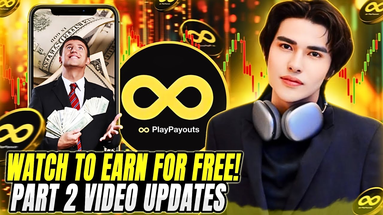 PLAYPAYOUTS WATCH TO EARN FOR FREE EARN UP TO 200 USDT WEEKLY CRYPTO ...