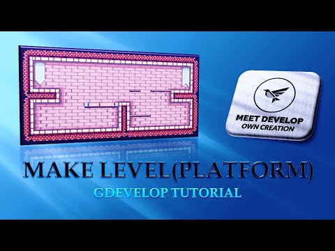2) HOW TO MAKE LEVEL(PLATFORM) IN GDEVELOP - YouTube