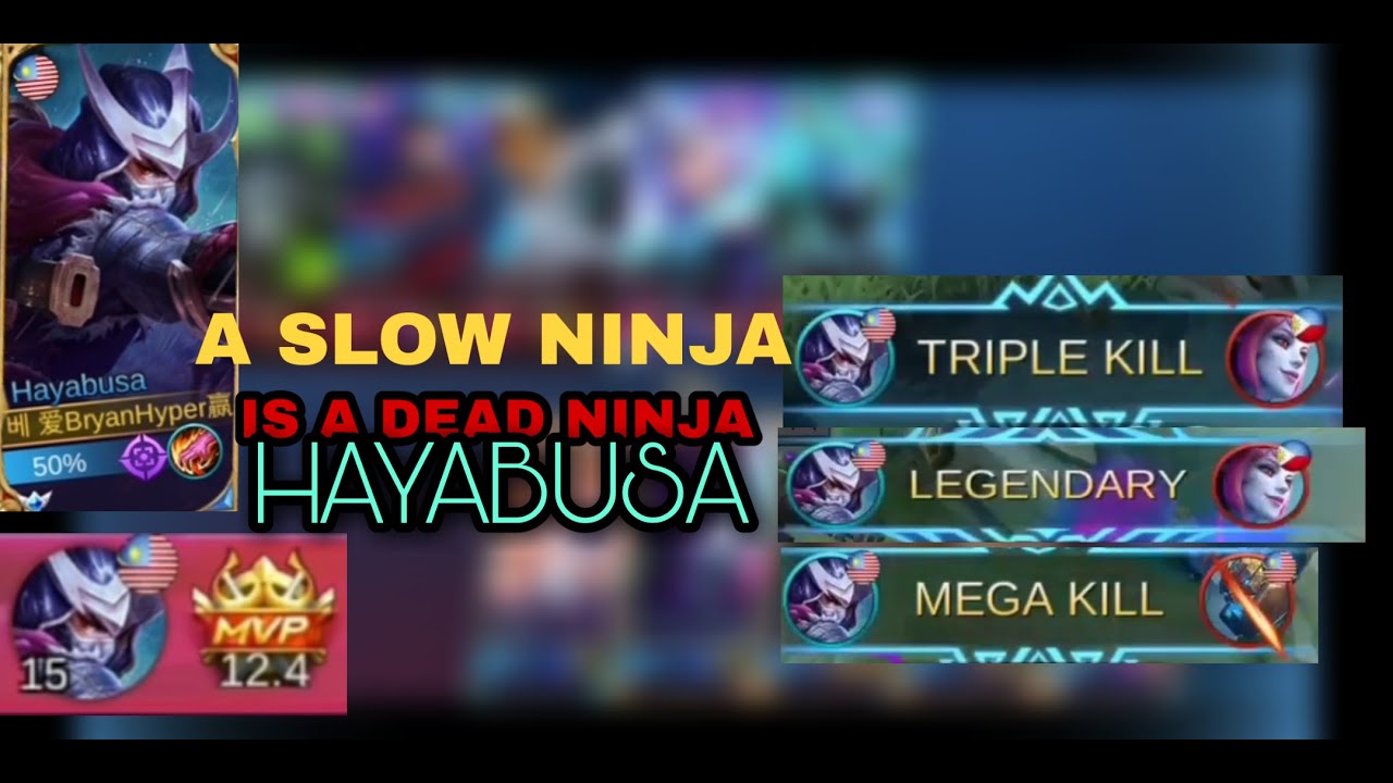NO ONE CAN ESCAPE FROM FAST NINJA | Mobile Legends - YouTube