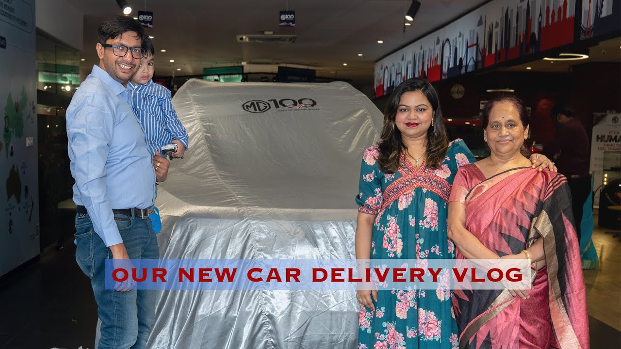 MG Hector 2023 Car Delivery| New Car Delivery Vlog🚗😍|MG Hector Sharp ...